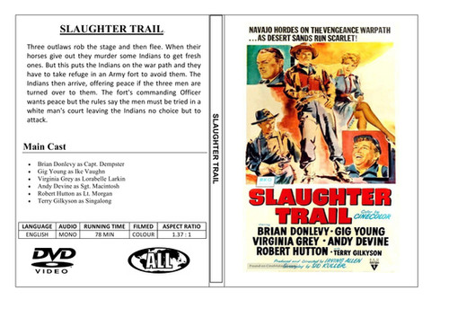 SLAUGHTER TRAIL | dvdsandraremovies