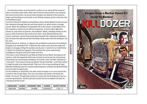 KILLDOZER | dvdsandraremovies