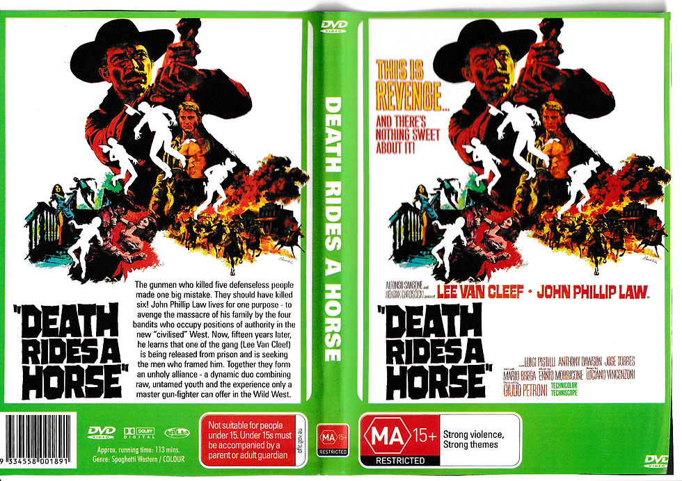 DEATH RIDER A HORSE (1967) * | dvdsandraremovies