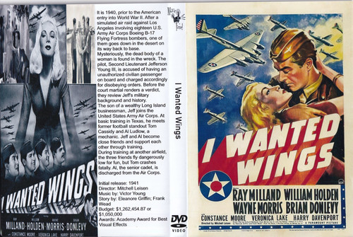 I WANTED WINGS | dvdsandraremovies