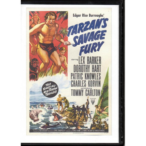 TARZAN'S SAVAGE FURY | dvdsandraremovies