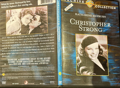 CHRISTOPHER STRONG (1933) | dvdsandraremovies