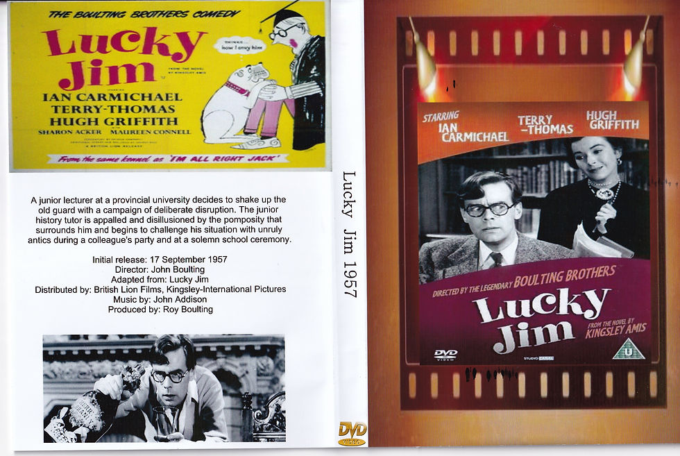 LUCKY JIM | dvdsandraremovies
