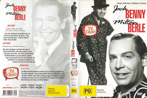 JACK BENNY & MILTON BERLE TV CLASSIC | dvdsandraremovies