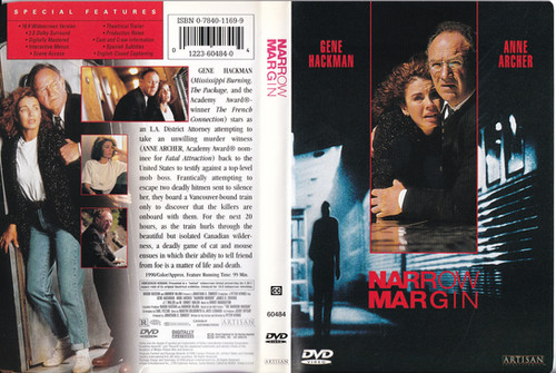 NARROW MARGIN | dvdsandraremovies
