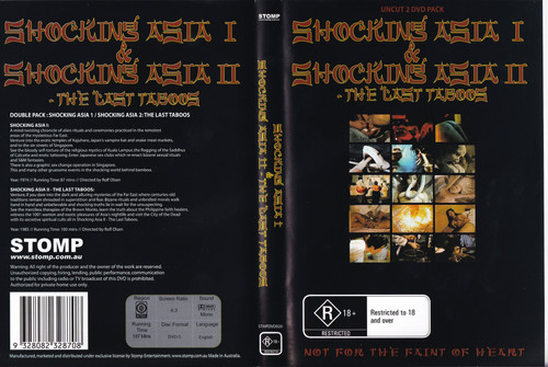 SHOCKING ASIA 1 & 2 | dvdsandraremovies