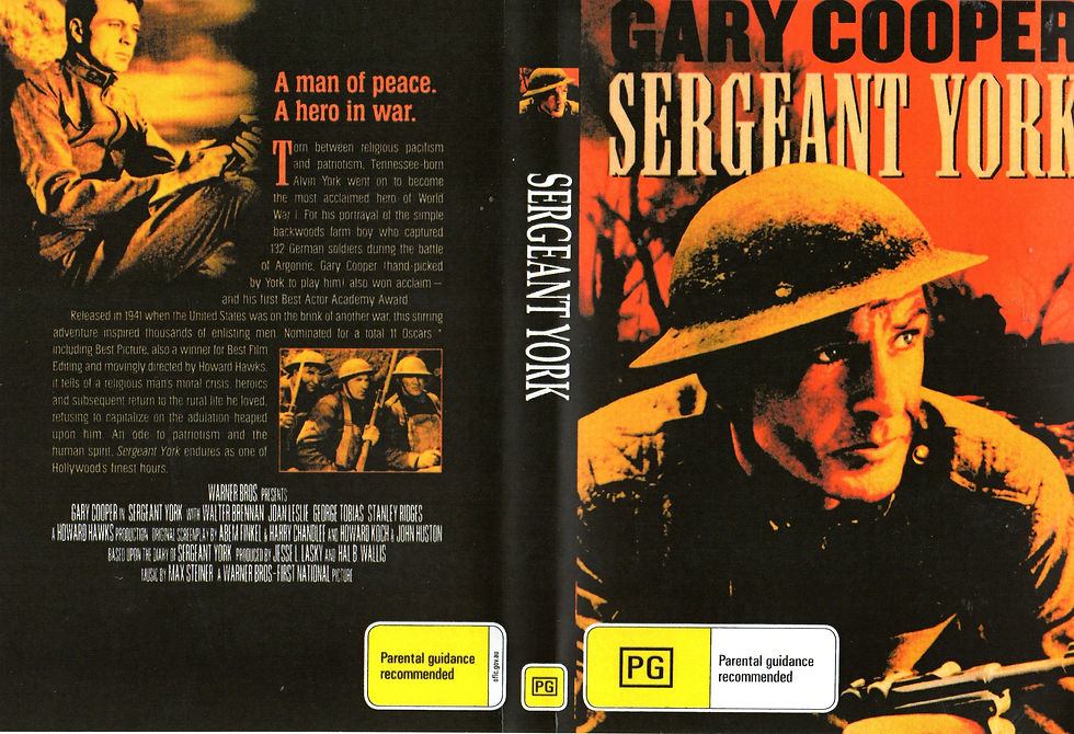 SERGEANT YORK | dvdsandraremovies