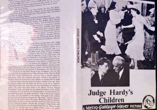 JUDGE HARDY'S CHILDREN (1938) | dvdsandraremovies