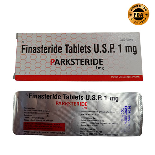 Finasterida 1mg 30 Tabletas Parksteride | Barbarian Brothers