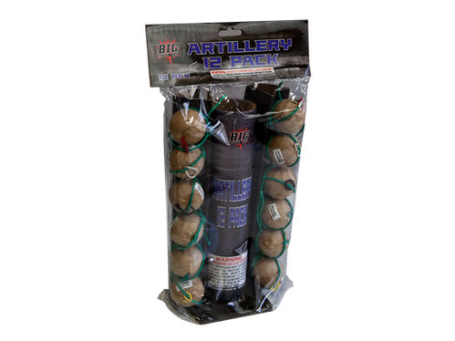 12 PACK BAG ARTILLERY SHELL | AVI Fireworks