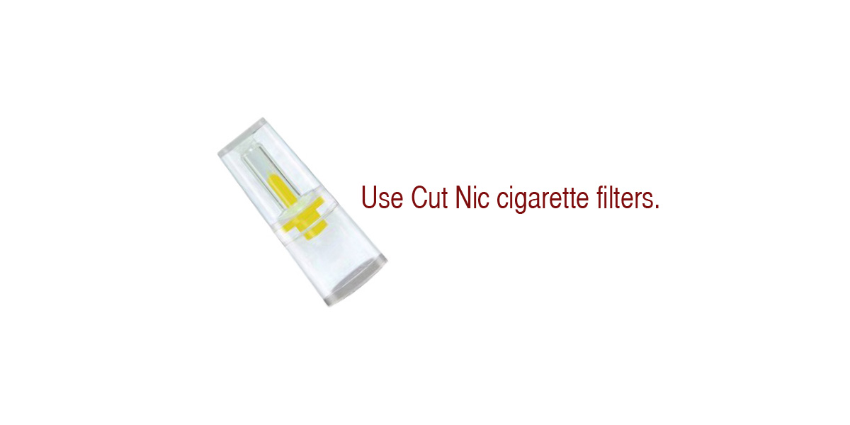 CUT NIC CIGARETTE FILTERS