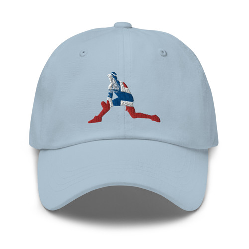 Casper Ruud Tennis Norway Flag Silhouette Classic Adjustable Hat ...