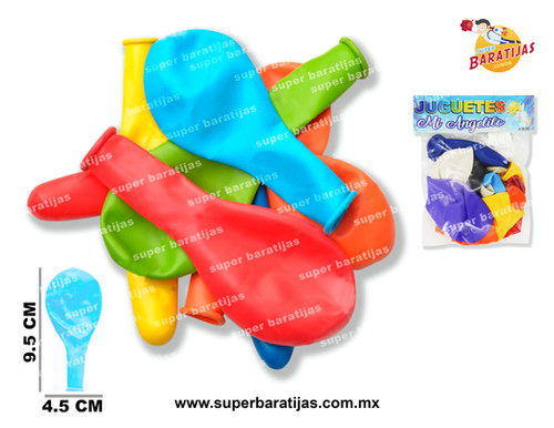 (3A16) (3A10) GLOBO #12 ANGELITO | Super Baratijas