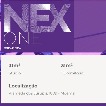 NEX ONE IBIRAPUERA | PARCERIAS DA ONE