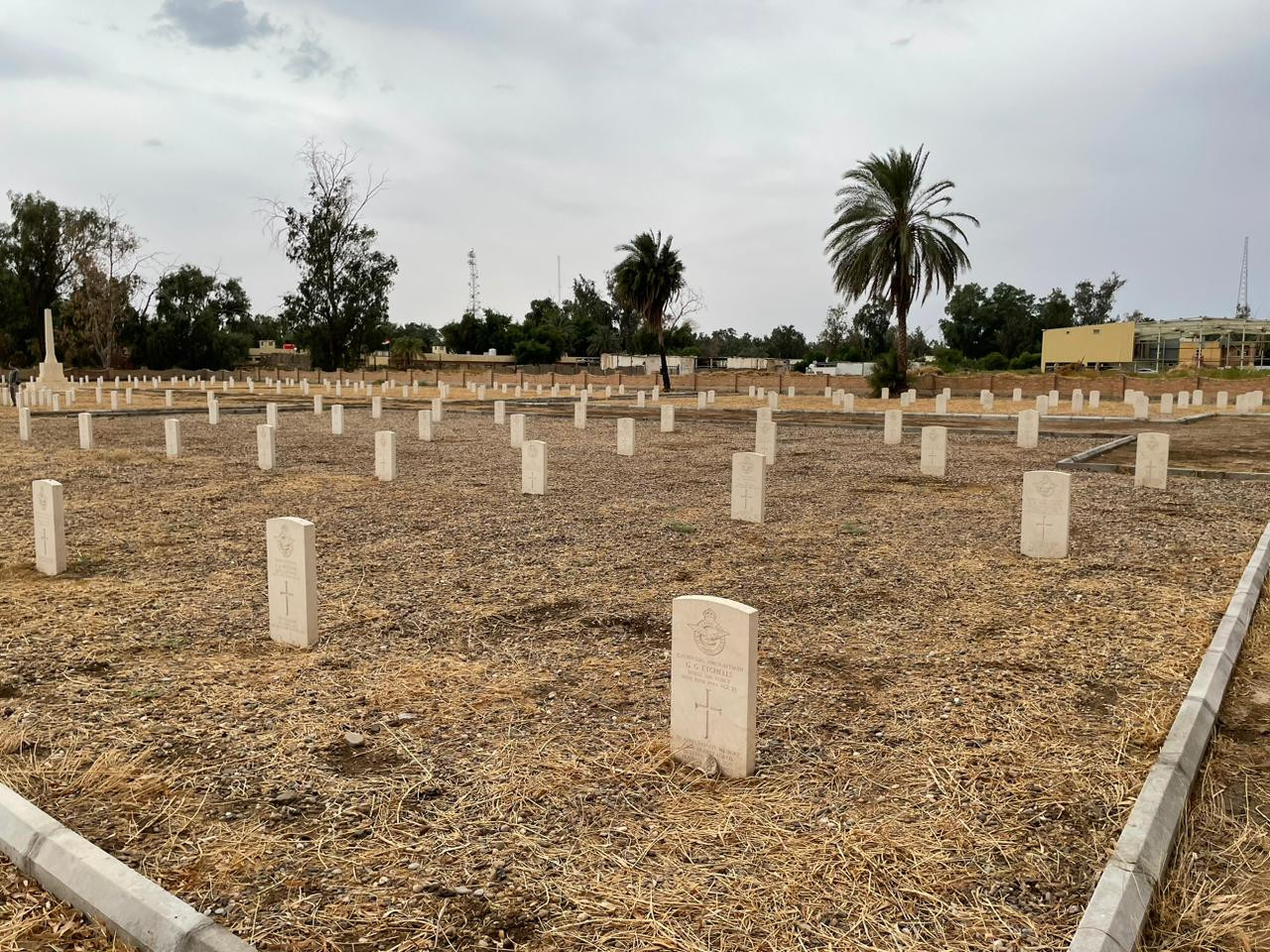 Plot 6 Habbaniya War Cemetery Iraq: Exclusive Grave Photos & Diagram