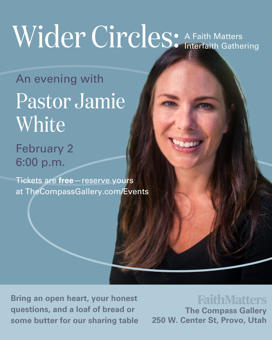 Wider Circles: An Interfaith Evening with Pastor Jamie White | The ...
