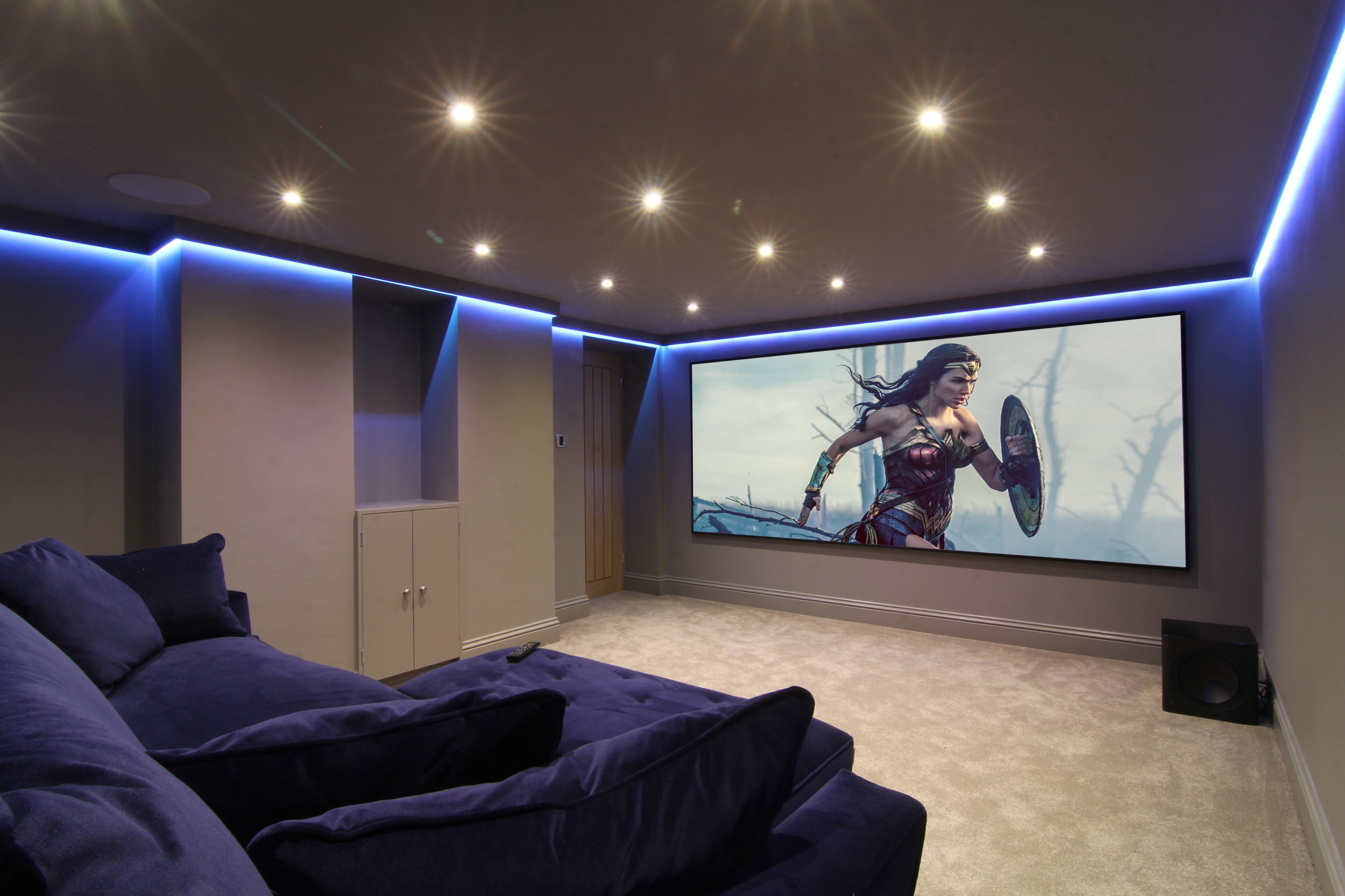 Bespoke Home Cinemas | Harrogate Home Cinema | Basement Cinema Room