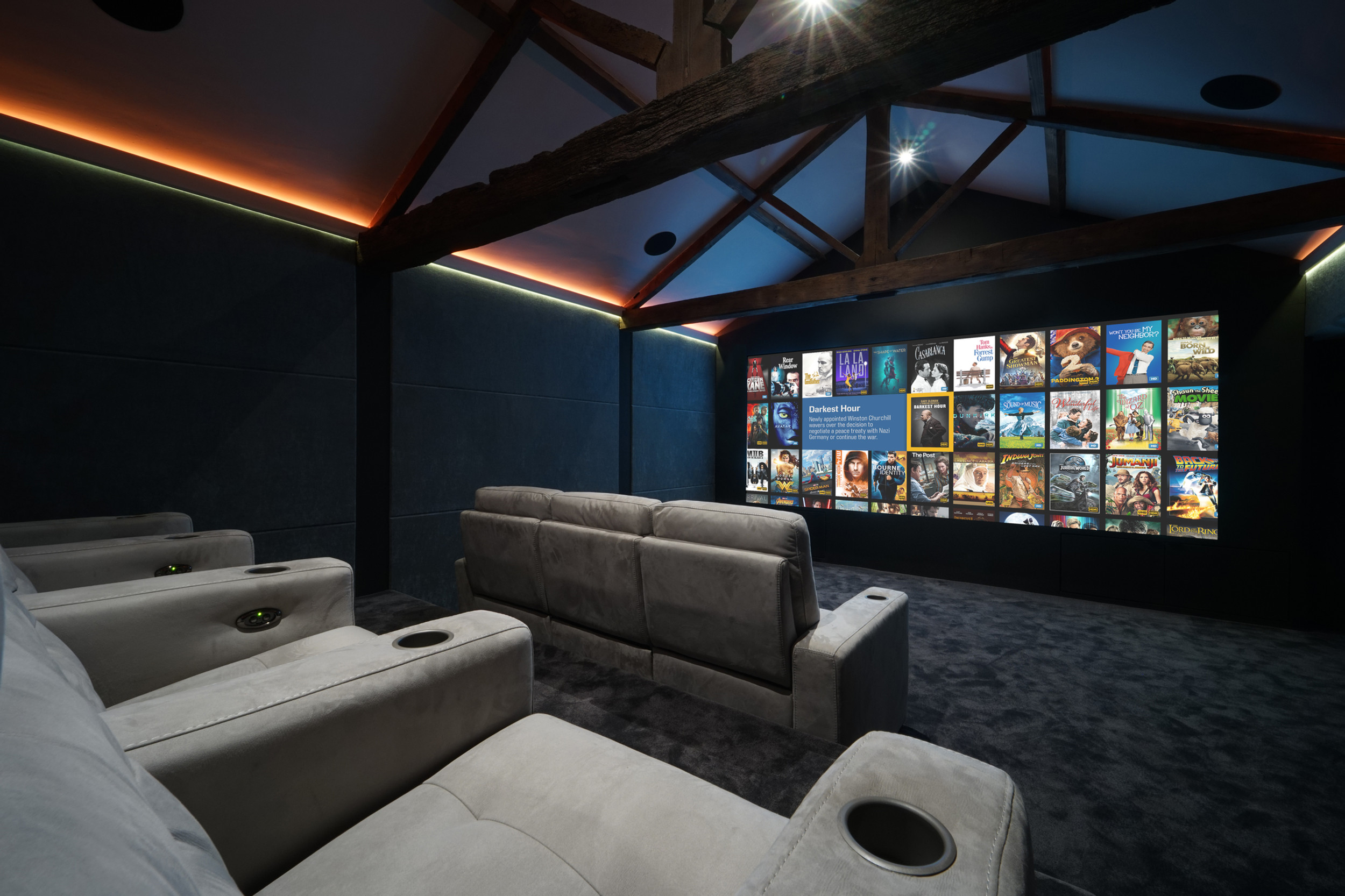 Bespoke Home Cinema | Barn Conversion | Cinema Room | Yorkshire