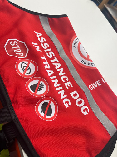 Budget Assistance & Service Dog Vest | 13 colours | Wuffable