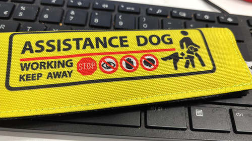 Icons & assistance dog lead wrap | Wuffable