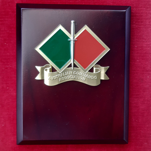 ACA - AUSTRALIAN COMMANDO ASSOCIATION PLAQUE | Aus' Commando Ass