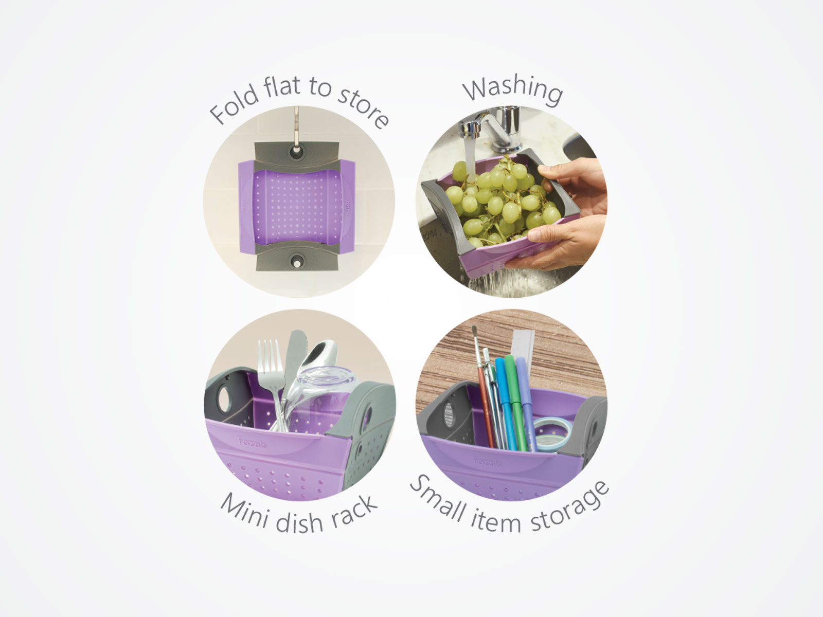 Mini Colander - Aqua | fozzils