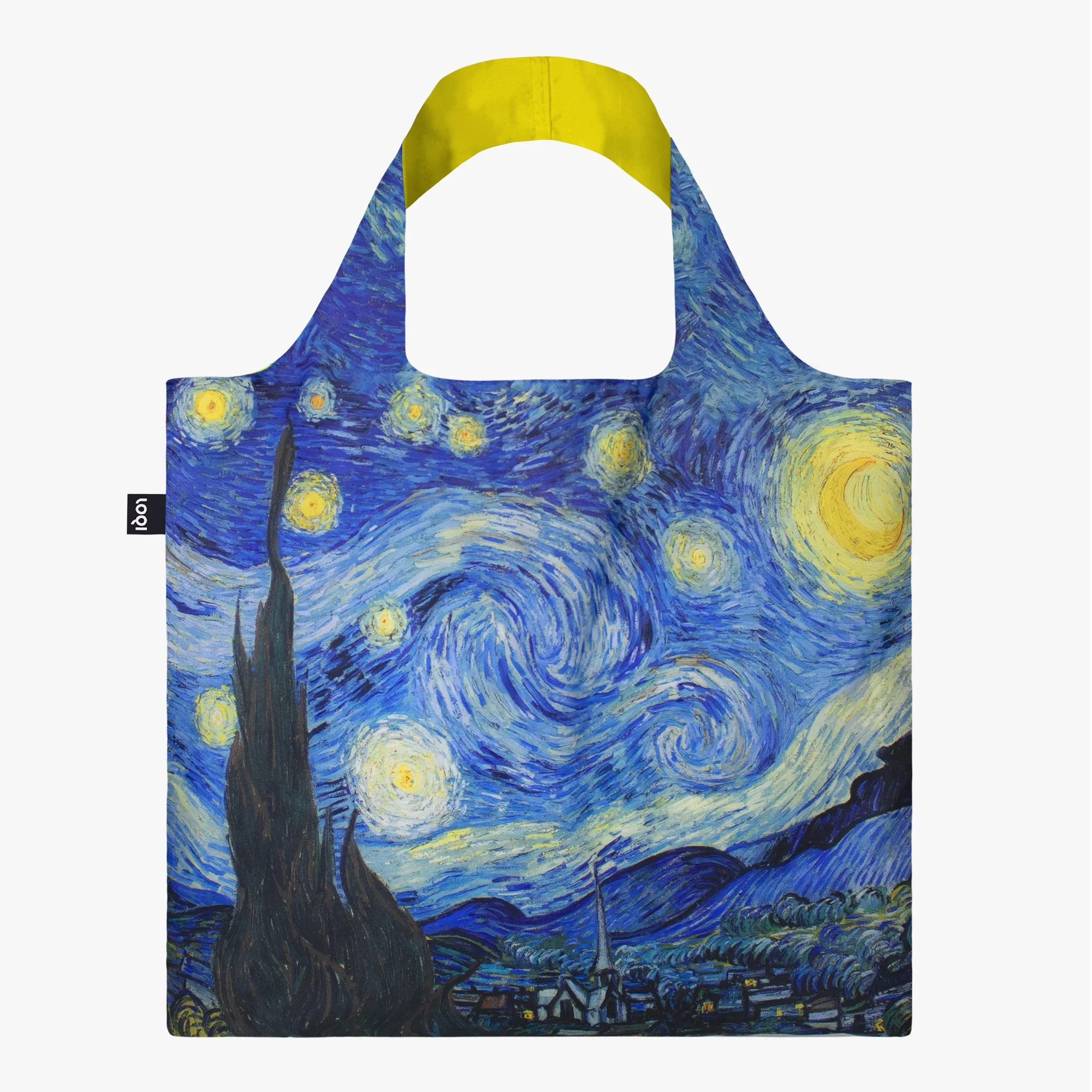 LOQI Mixed Museum Reusable Bags (Set of 3), Van Gogh + Girl with a ...