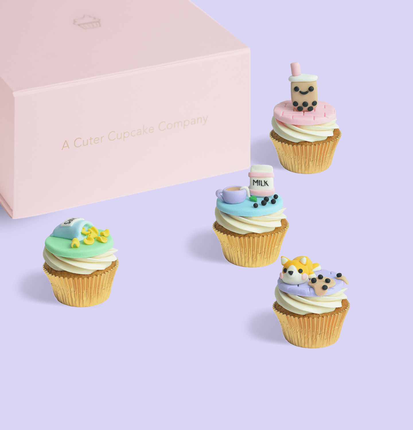 The Boba Tea Pack - A Cuter Cupcake