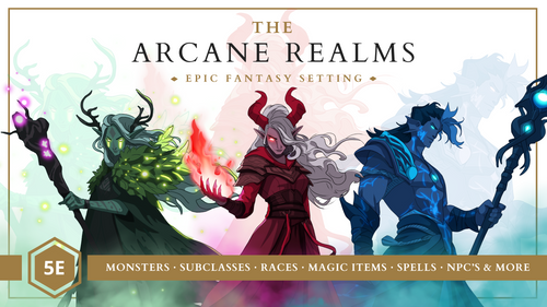 The Arcane Realms | Elowen Frost Games