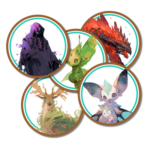 Tokens Monsters & Myths | Elowen Frost Games