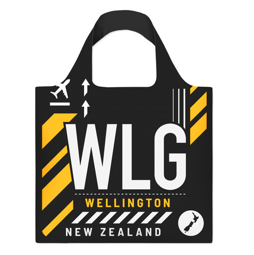 Reusable Carry Bag - Airport Code WLG | designbyleonard