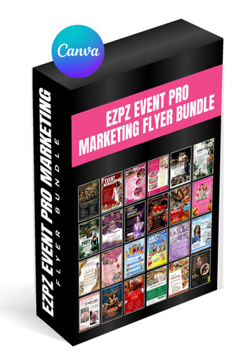 Event Pro Marketing Flyer Bundle | EZPZ Party Planning