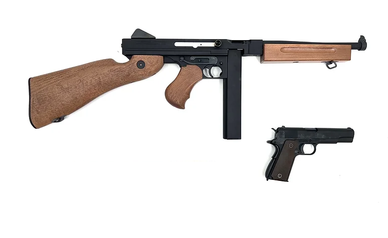 《Sale》US WW2 Pack M1A1 Thompson & M1911 GBB package | TRENCH AIRSOFT