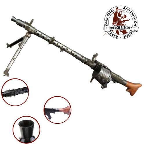 Customized Trench-Airsoft MG34 HPA Airsoft Machine Gun | TRENCH AIRSOFT