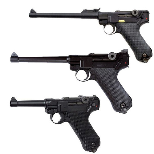 WE Tech P08 Luger Airsoft GBB Pistol (With Upgraded Option) | TRENCH ...