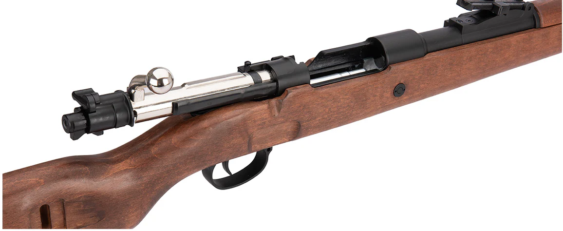 Double Bell Kar98k Shell Eject WW2 Gas Airsoft Rifle Real Wood | TRENCH ...