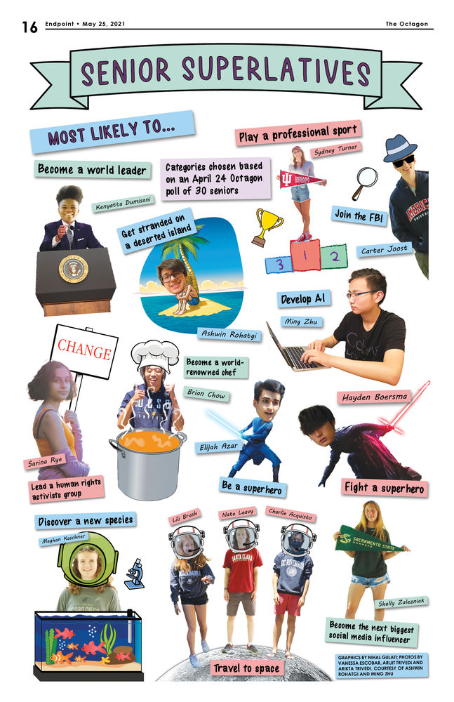 Senior Superlative - My Page Design