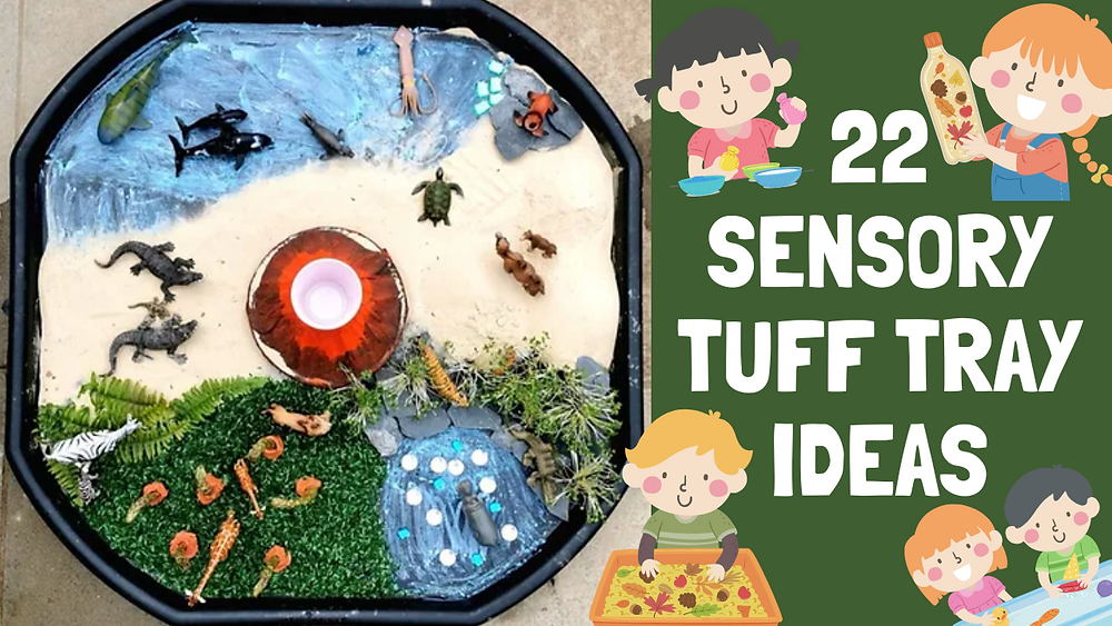 22 Messy Play Tray Ideas