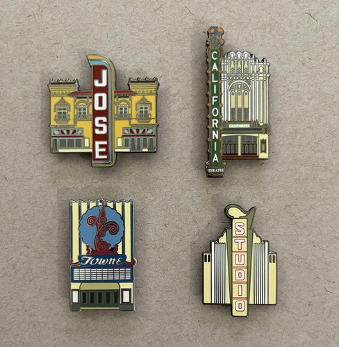 Four Pin Set - Theater Series I | PAC*SJ