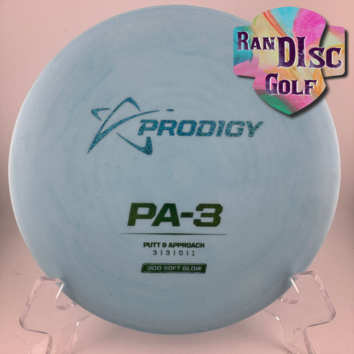 Prodigy 300 Soft Glow PA-3 Stable Putt & Approach | Ran Disc Golf LLC