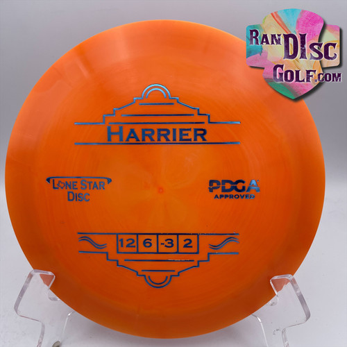 Lone Star Discs Alpha Harrier Understable Distance Driver | Ran Disc ...