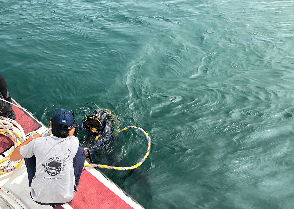 Sea Chest Cleaning | Diving Task Underwater Services LTD