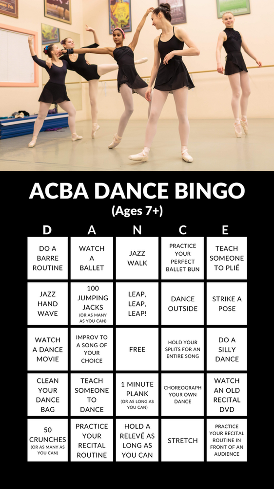 Dance Bingo