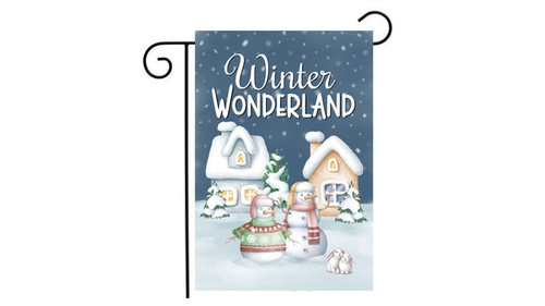 Winter Wonderland Premium Garden Flag 12"x18" | The Flag Barn