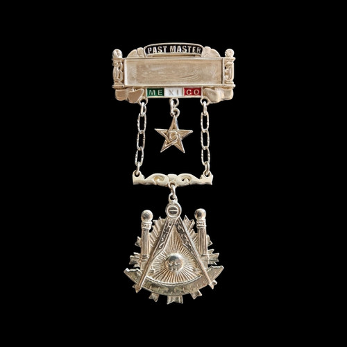 Medalla Plata Past Master | Artemasonico.com