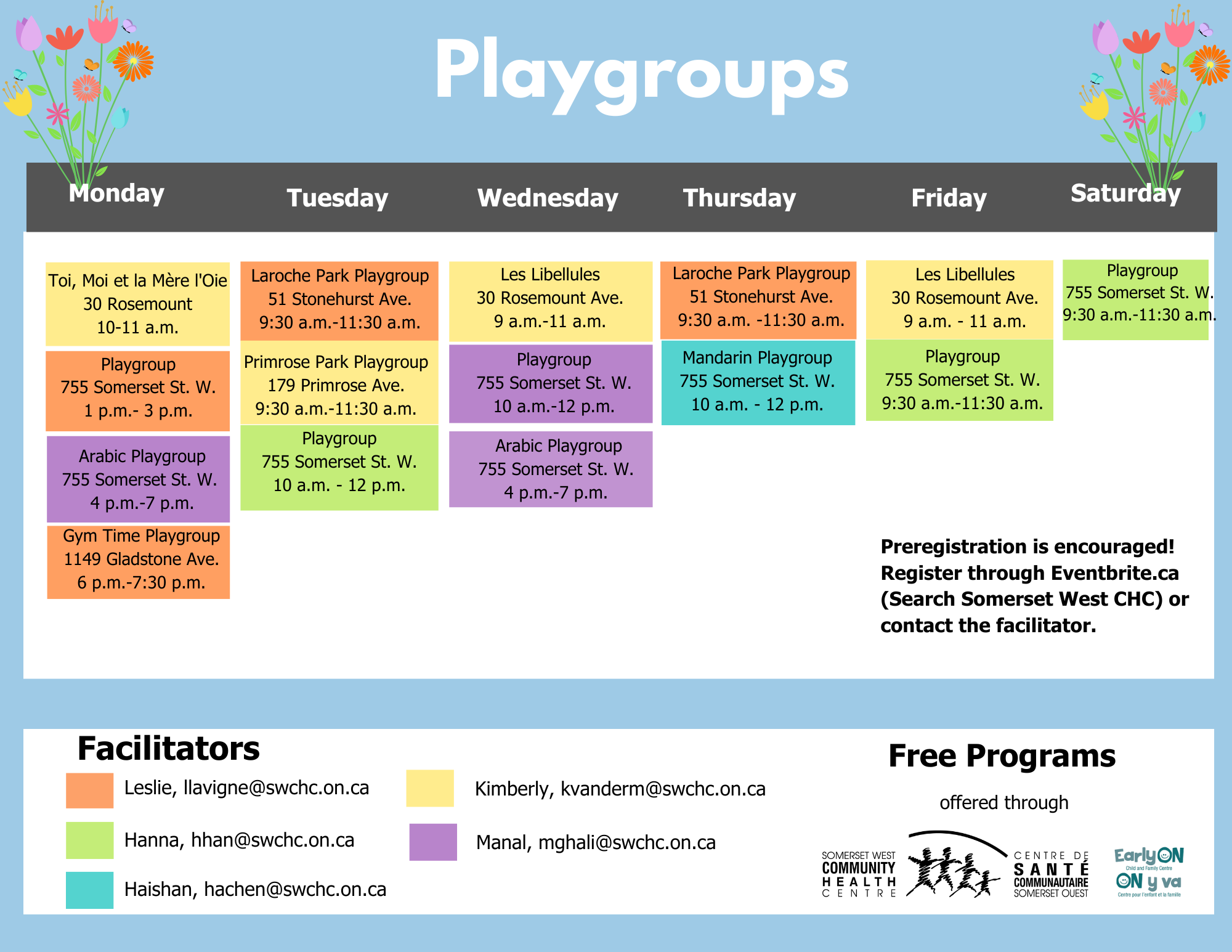 Playgroups and Parenting Support