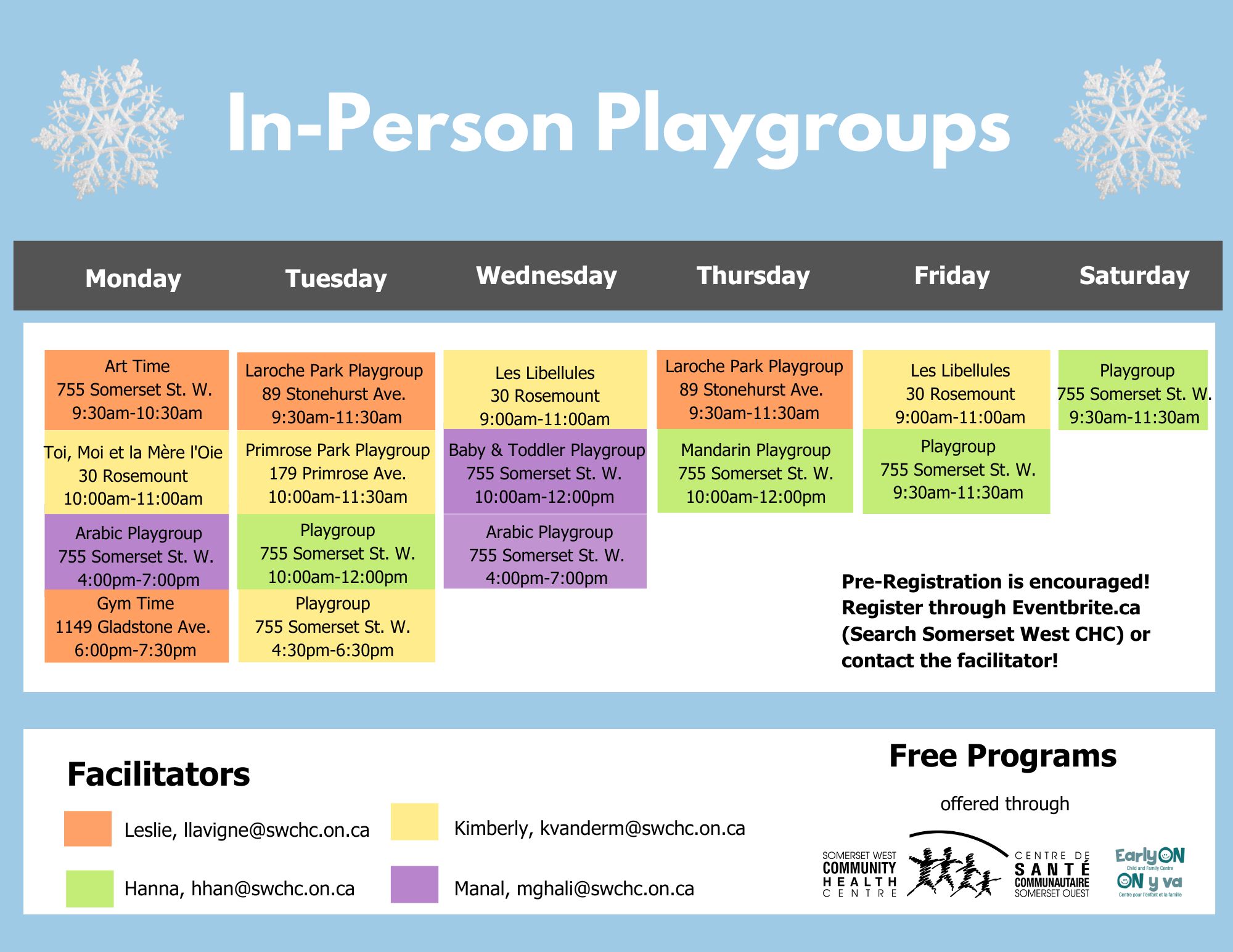 Playgroups and Parenting Support