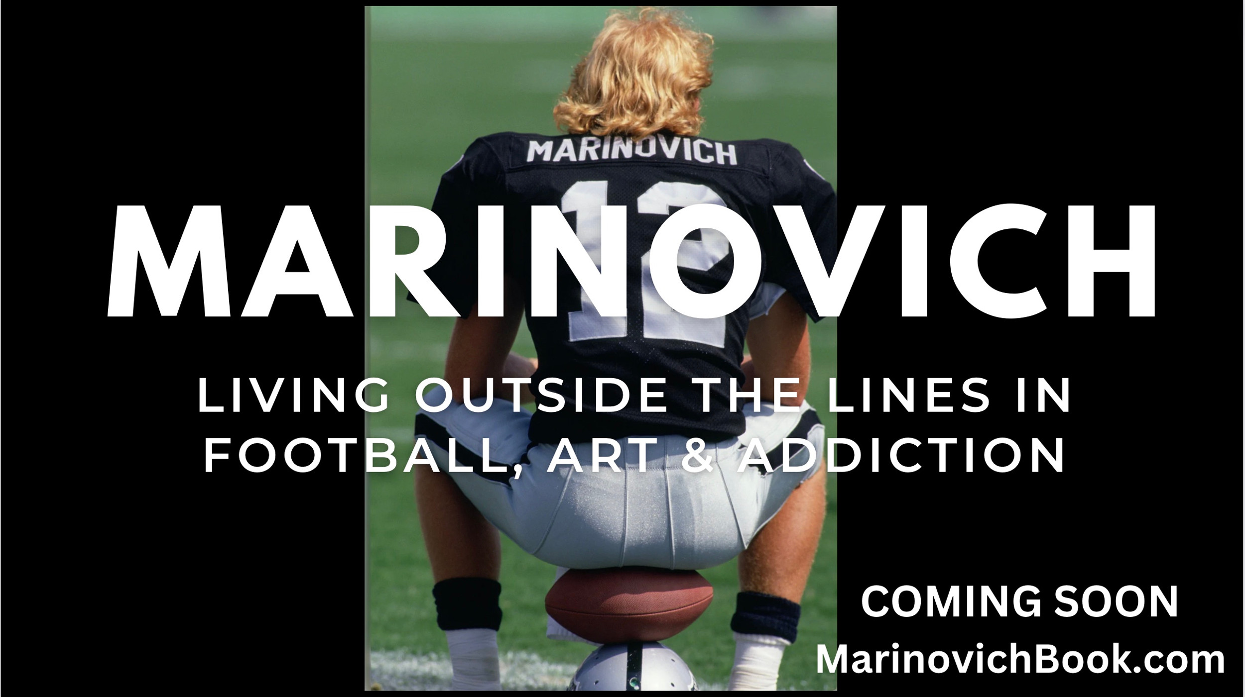 Marinovich | Sports, Art & Addiction Memoir