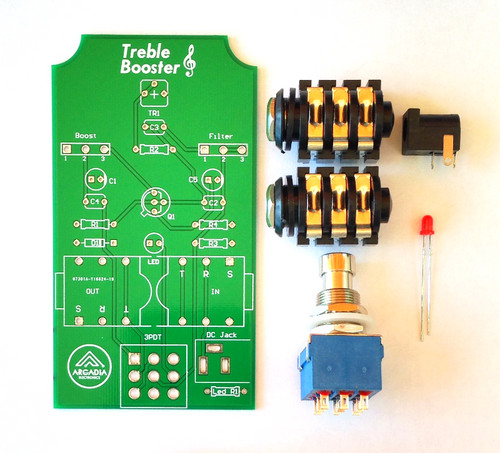 DIY R-Master Treble Booster Kit PCB and more | cl-arcadia
