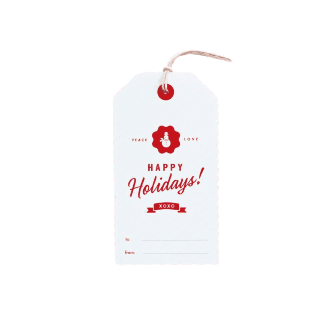 Greeting Tag w Strings